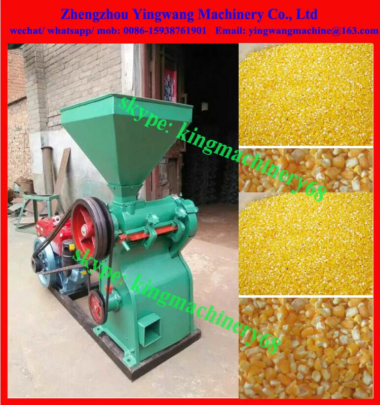 Diesel Engined Corn Peeling And Corn Flakes Making Machine - Buy Maize ...