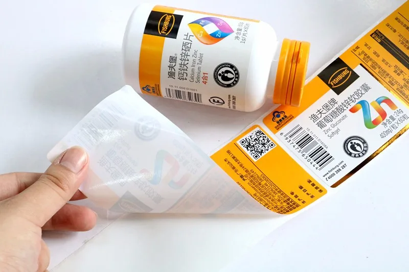 Transparent Label Plastic,New Designs Plastic Bottle Label,Wholesales ...