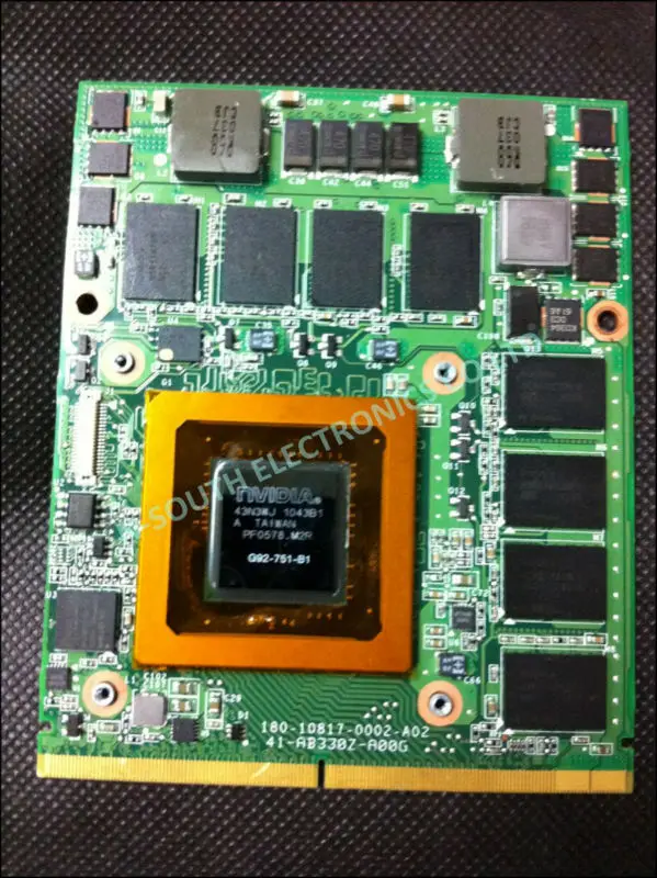 Precio al por mayor portátil tarjeta gráfica tarjeta de video para Dell M17X M15X Nvidia GTX ...