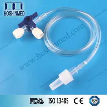 10cm Iv Extension Tube Medical 3 Way Stopcock - Buy Three Way Splite ...