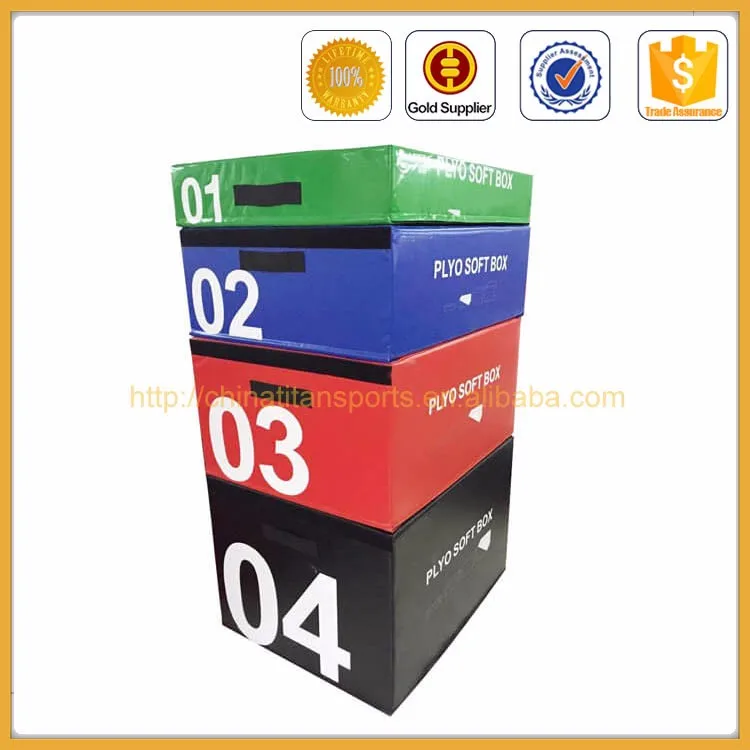 Safety Design Soft Foam Plyo Box Set For Cross Training Fit And ...