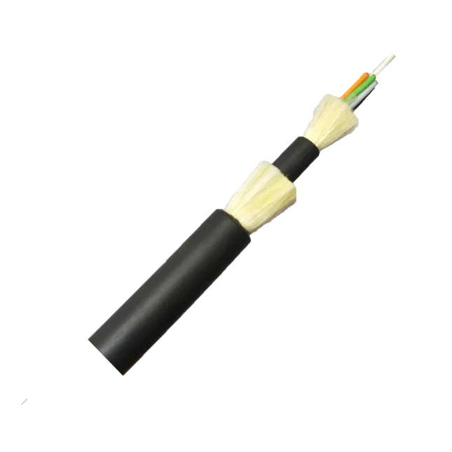 High Quality Outdoor Aerial Foc Singlemode Black G652d Adss 12 24 48 96 ...