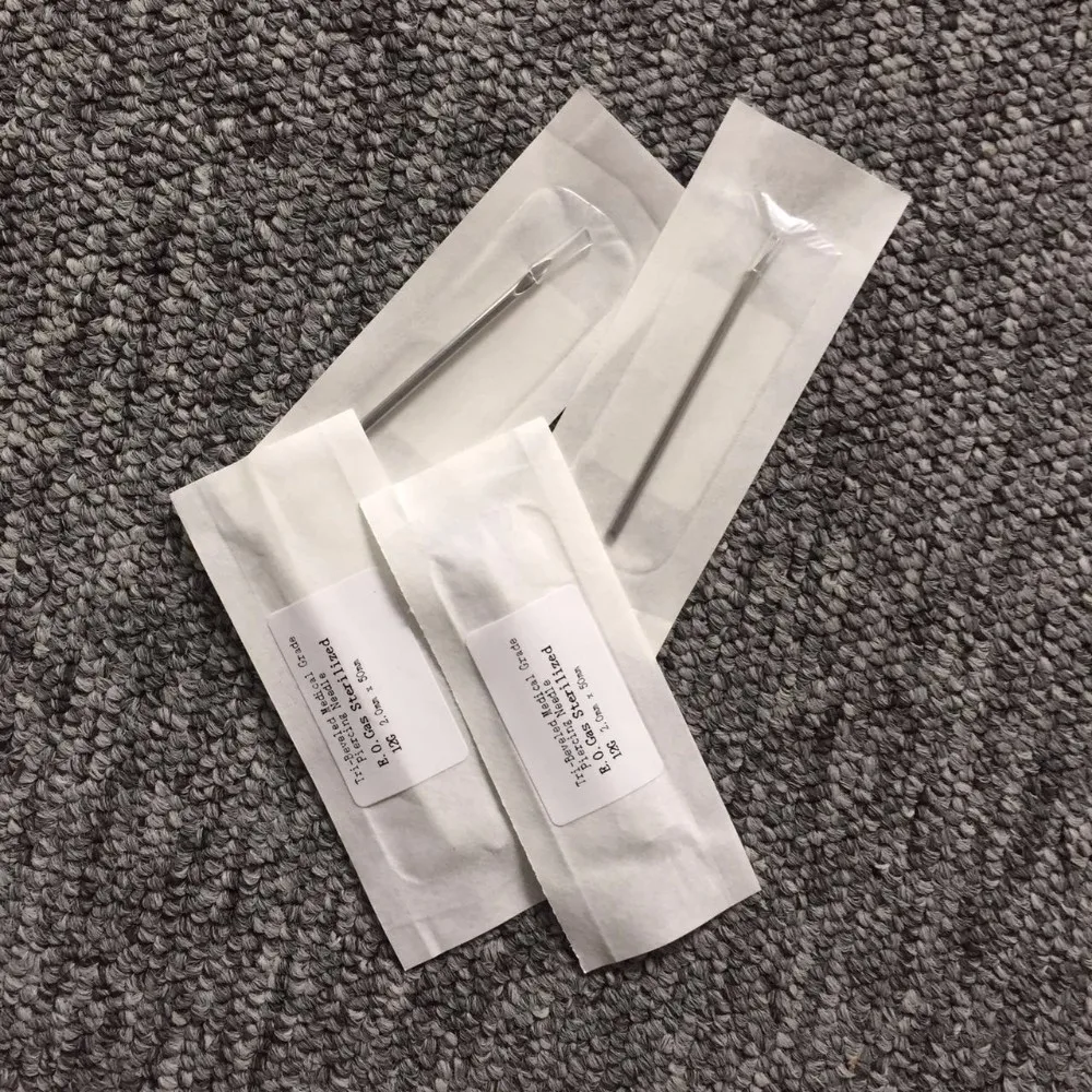 Tri-Beveled Medical Grade Piercing Needle - CE Certified, Sterile ...