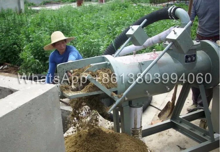 Chicken Manure Extruder Dewatering Sludge Liquid And Solid Separator ...