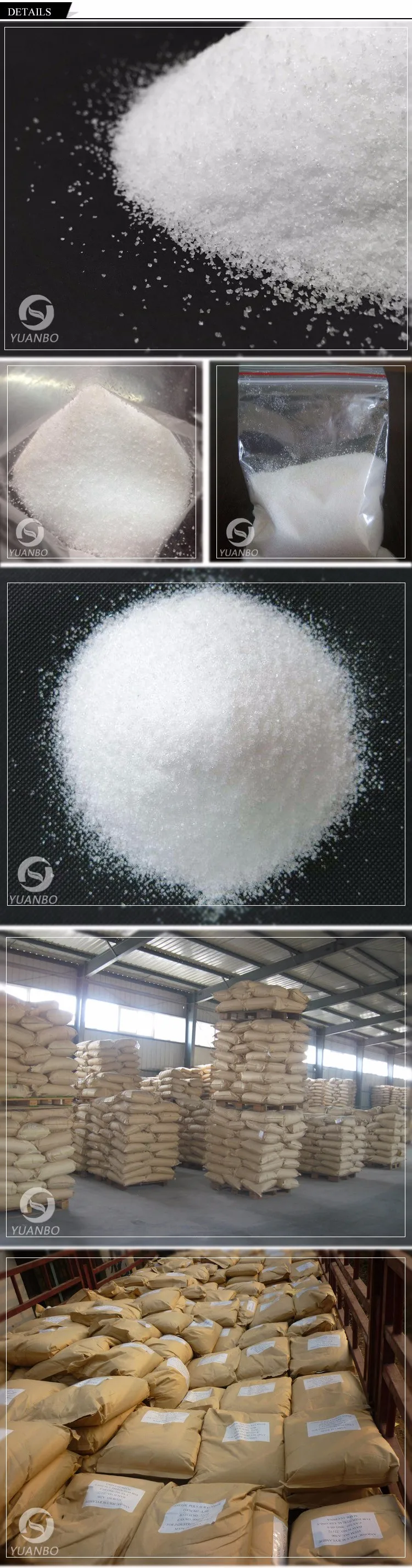 Cationic/anionic Polyacrylamide Flocculant Pam For Sludge Dewatering Agent Polyacrylamide Price ...