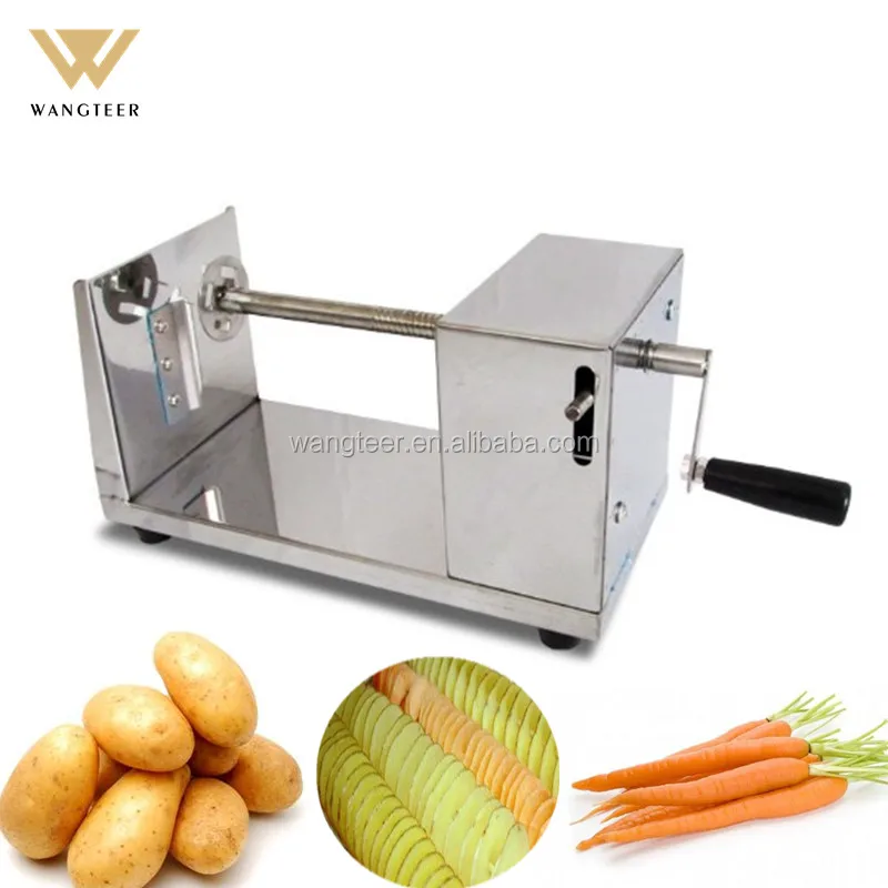Hot Selling Spiral Slicer Manual Potato Cutting Machine Cutter - Buy ...