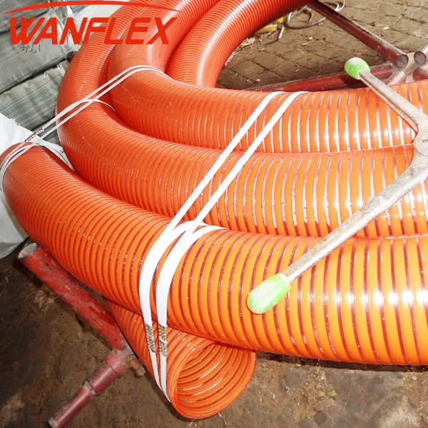 100mm Sprial Pvc Water Suction And Discharge Hose 4"*50m Large Size ...