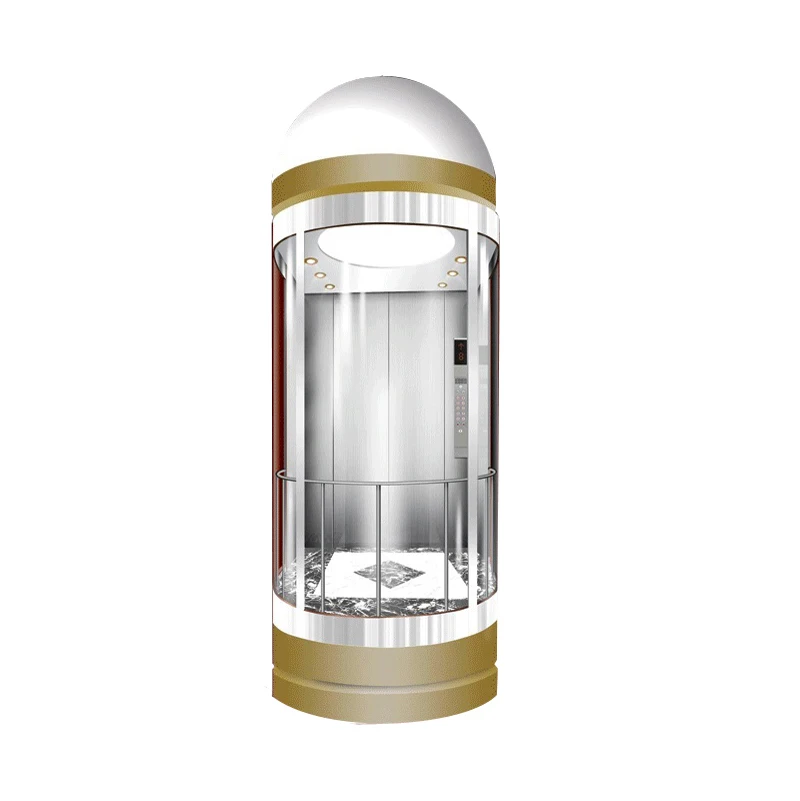 Volkslift Vvvf High Quality Commercial Pneumatic Vacuum Passenger Glass Lifts Elevators - Buy ...