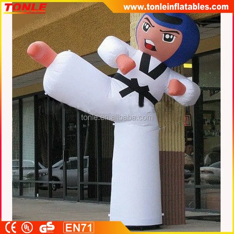 Outdoor Advertising Inflatable Taekwondo Boy,Large Cartoon Karate ...
