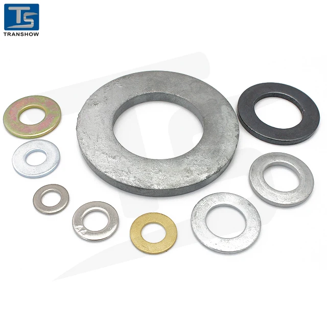 ANSI ASME SAE USS DIN ISO All Metal Stamped Flat Washers