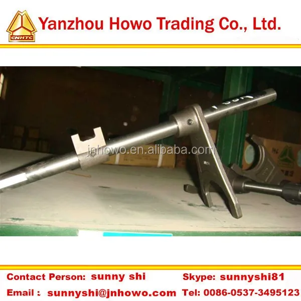Howo Sinotruk Gearbox Hw20716 Parts Reverse Gear Shifting Fork Shaft ...