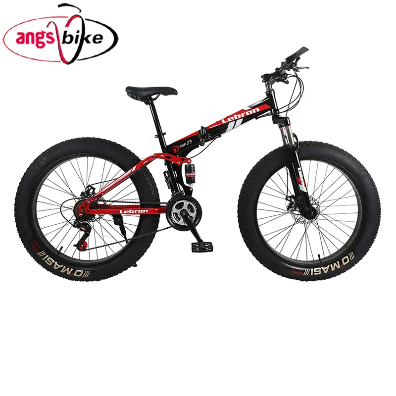 China 26 Inch Fat Tire Foldable Bicycle Snow Bike Foldable Bicycle 26 ...