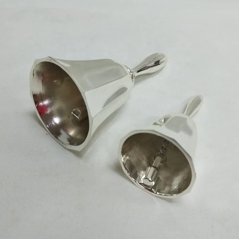 Silver Metal Bells - Elegant Home Decor from Europe