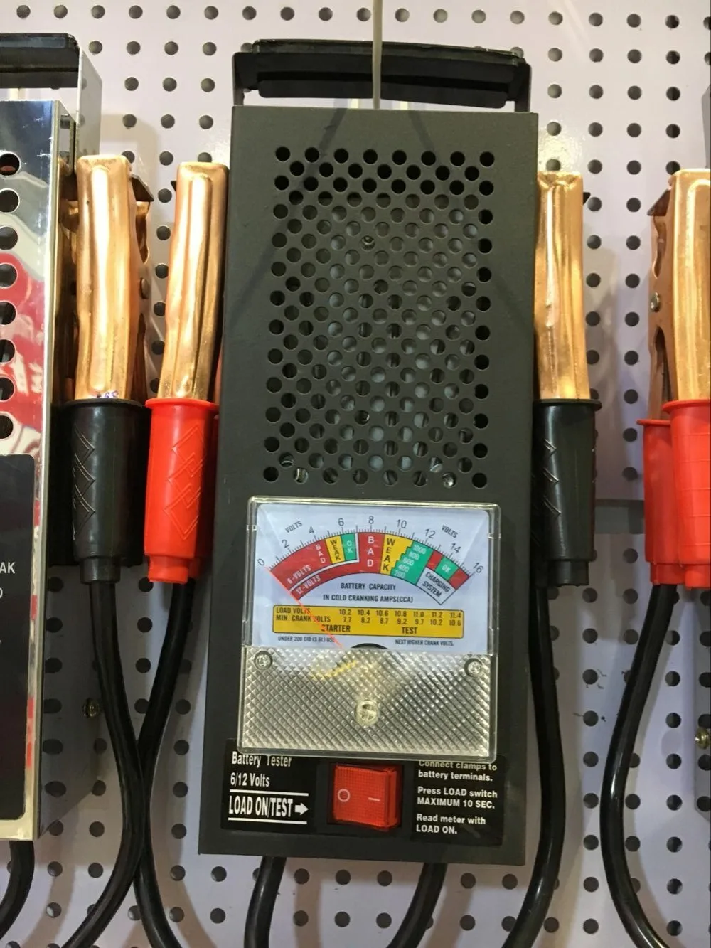 6 Volts 12V Automotive Battery Discharge Capacity Load Tester Auto Analyzer