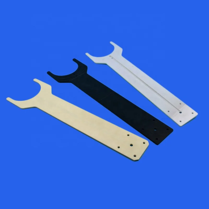 High Tensile Strength Semiconductor 99.5% Alumina Ceramic Arm With Y ...