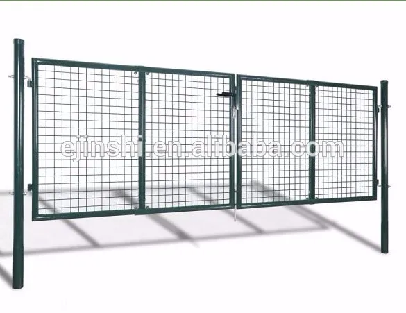 Durable Heavy Duty Metal Garden Gates - Galvanized Steel