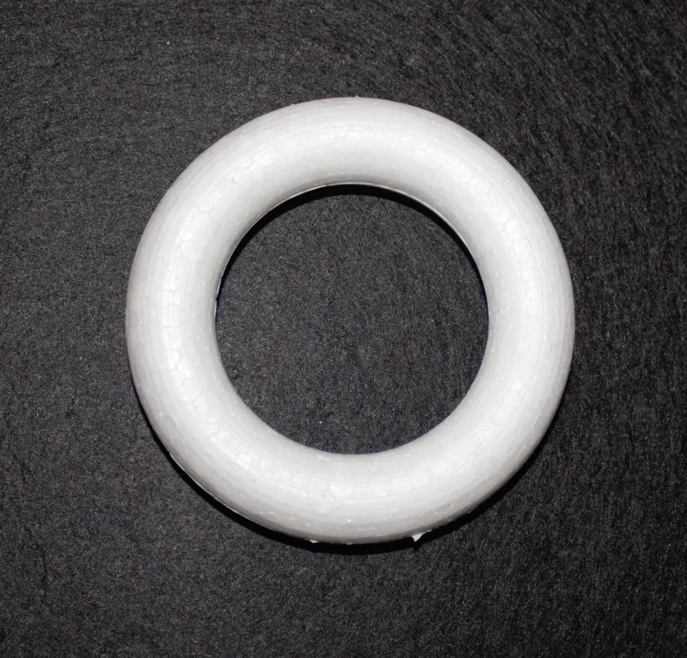 90mm Polyfoam Wreath Diy Styrofoam Craft Flower Ring - Buy 90mm ...
