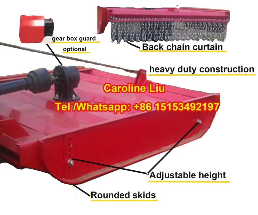High Productivity Offset Mower - Gearbox for Farms & Construction