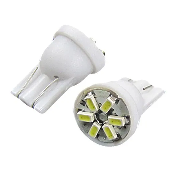 T10 194 168 1206 6smd 6 Led Wedge Indication Clearance Light Bulbs Led ...