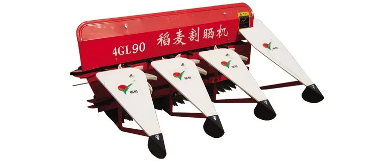 4gl90 Paddy Reaper Cutting Head Coupled With Weima Tiller Walking ...