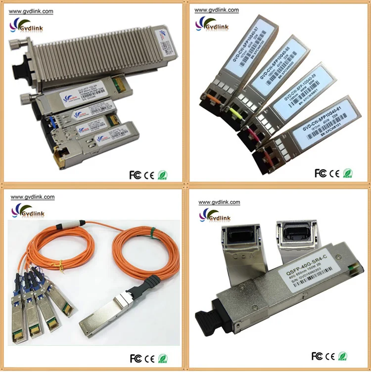 100% Compatible Cvr-qsfp-sfp10g Qsfp 40g To Sfp Adapter - Buy Cvr-qsfp ...