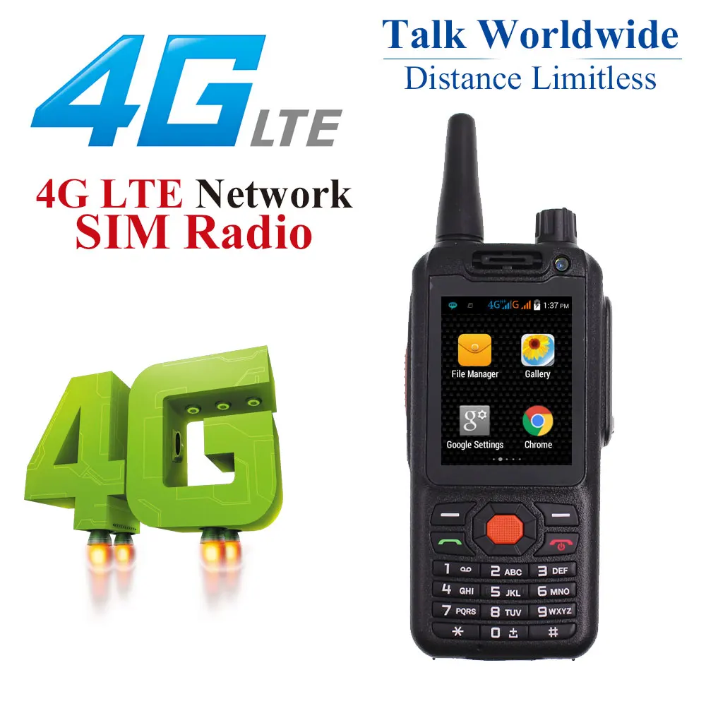 Sim Card Ptt Radio G25/f25 Android Walkie Talkie 50km Real-ptt ...