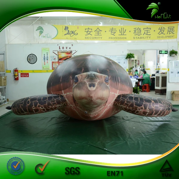 Realistic Inflatable Turtle Amusement Park Inflatable Cartoon Animal ...