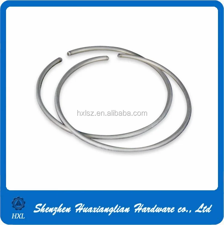 Stainless Steel Round Wire Snap Ring For Shaft - Buy Round Wire Snap ...