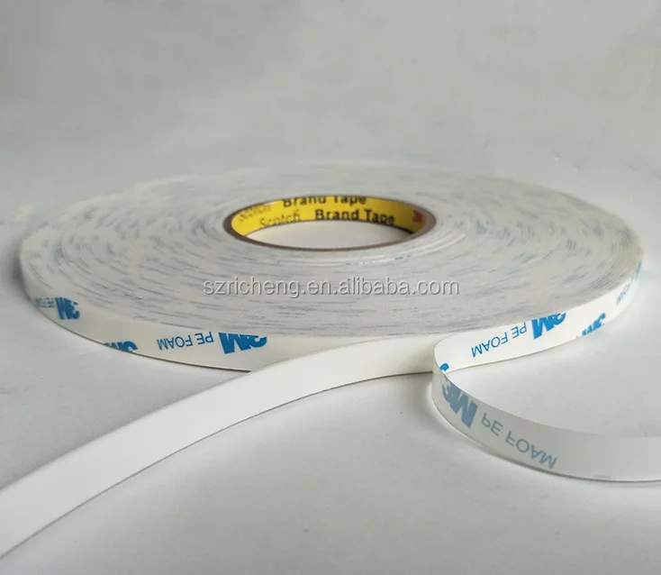 3M PE Foam Tape 1600T - Double Sided Adhesive Masking Tape