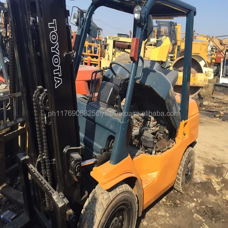used Toyota 3ton forklift FD30, second-hand toyota forklift 3ton, used lift truck 3 ton ...