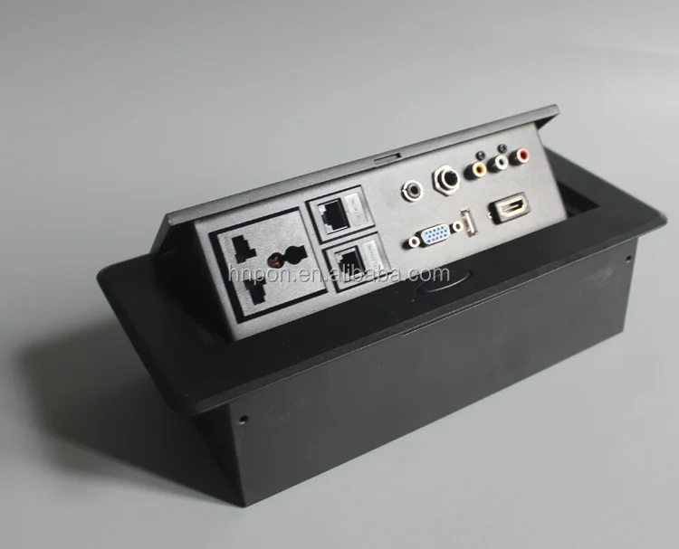 Newest Pop Up Tabletop Desk Power Outlet with USB - Conference Room ...
