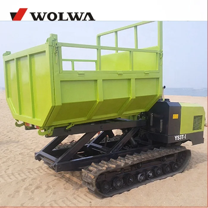 Second Discount Price 10 Tons Crawler Dumper Tracked Carrier For Mud ...