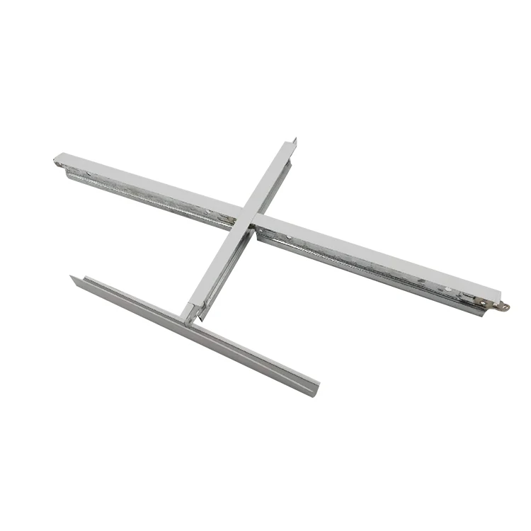 Plain/ Flat Suspended Installation T-bar Frame T Grid For Wall Ceiling ...