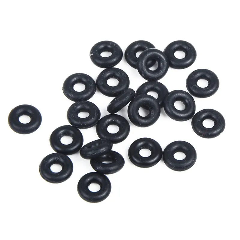 6mm Rubber Rings Silicone Stopper Beads Fit For European Bracelet Chain ...