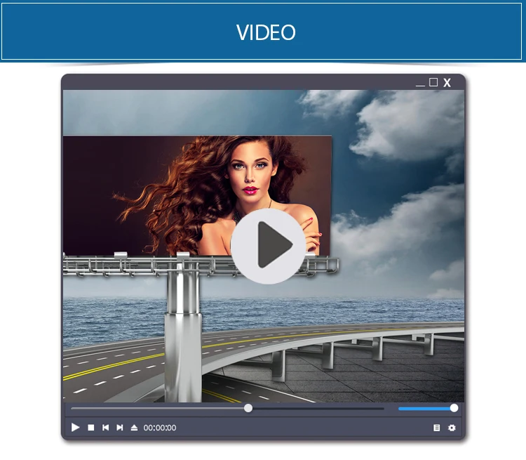 3.2m Large Format Advertising Outdoor Billboard Solvent Printing ...