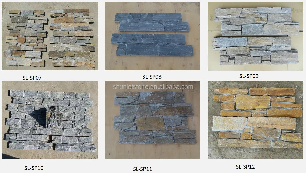 Natural Slate Stone Cladding Wall Tile - Buy Slate Stone Cladding,Slate ...