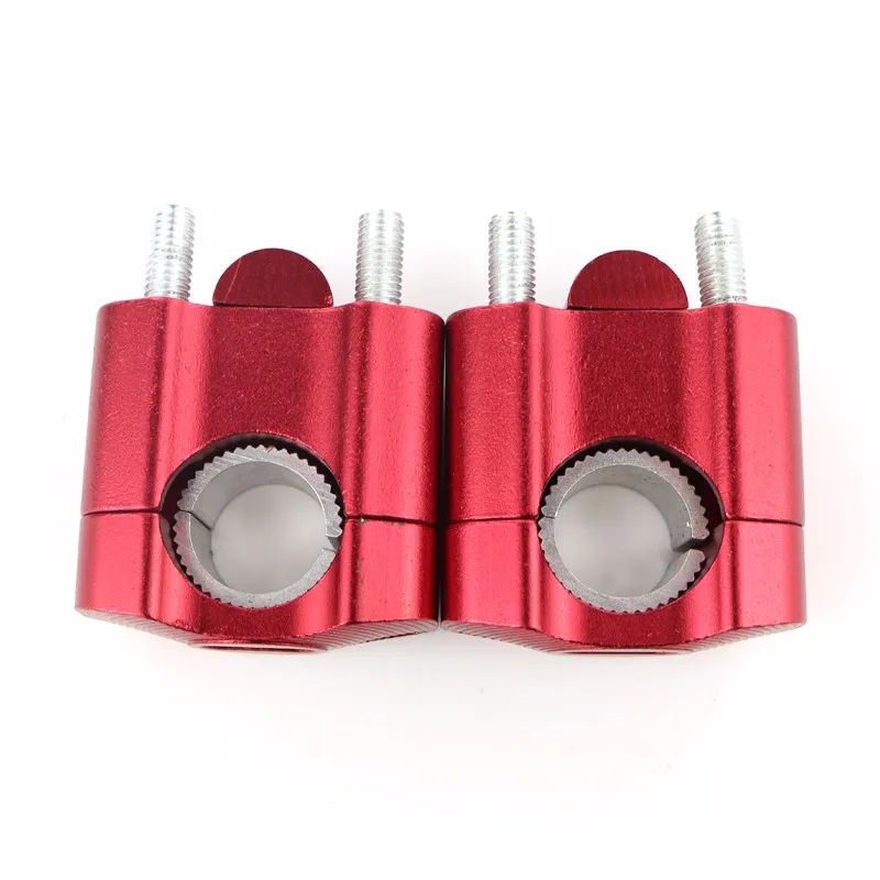 1 Pair Universal 7/8" 22mm 28mm Cnc Aluminum Handlebar Riser Motorcycle Riser Handlebar Handle ...