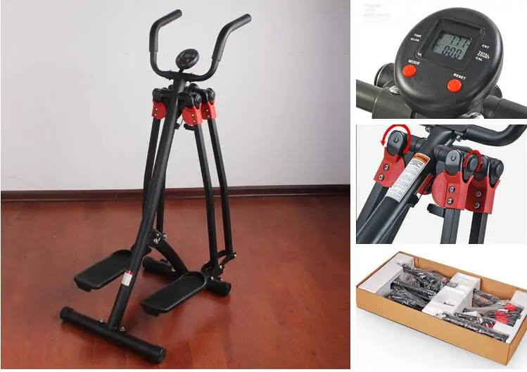 Air Walk Trainer Elliptical Machine - Fitness Exercise Step Machine