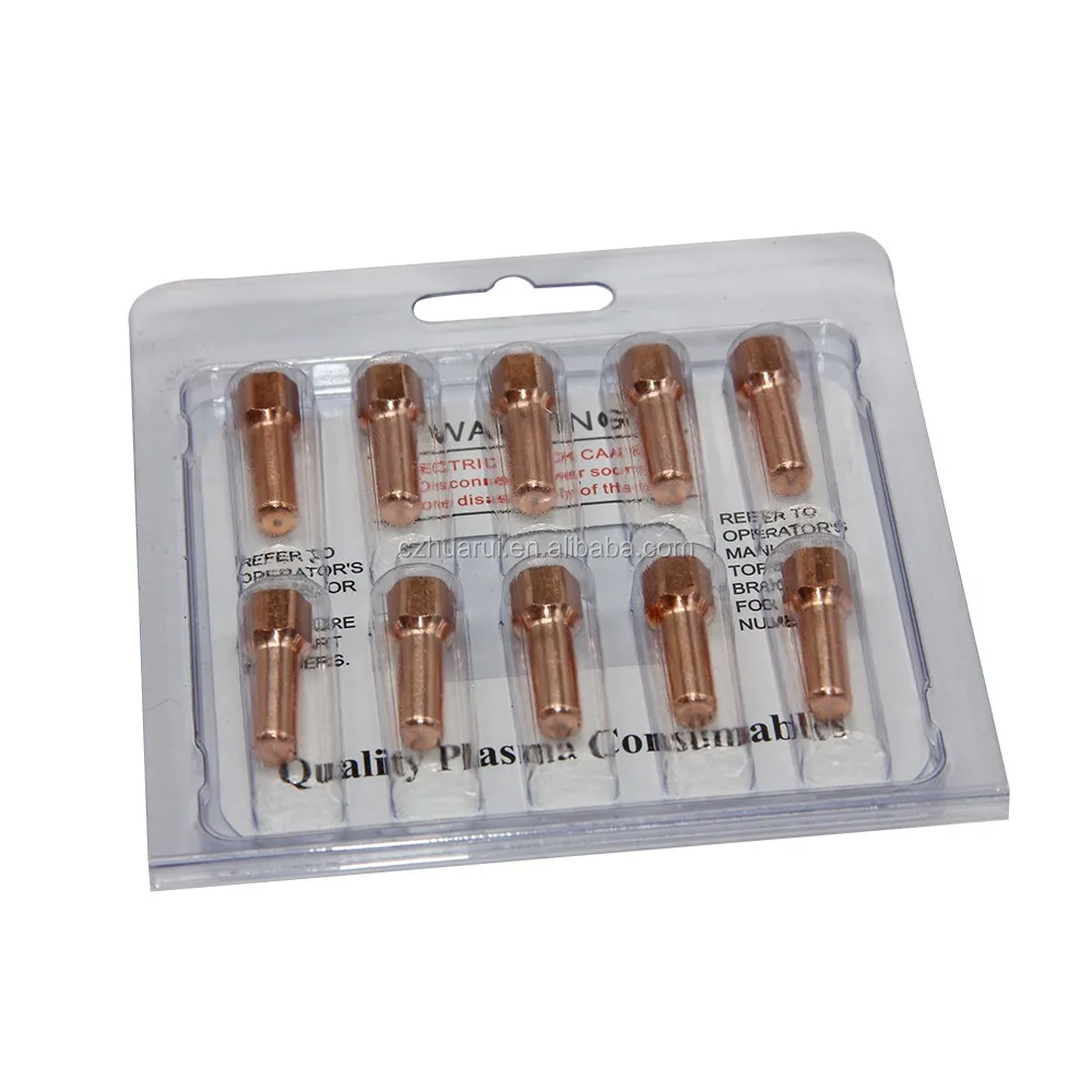 PT100 Plasma Cutting Torch Electrode with Hafnium & Nozzle