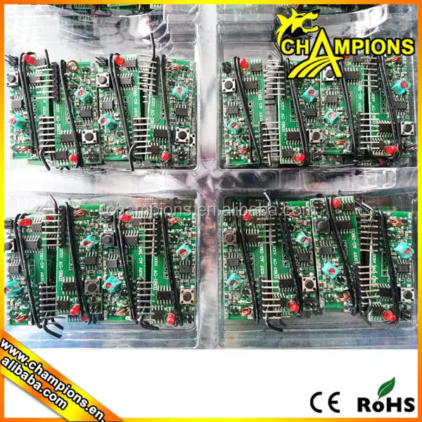 Wireless Superregenerative Receive Module with Decoding