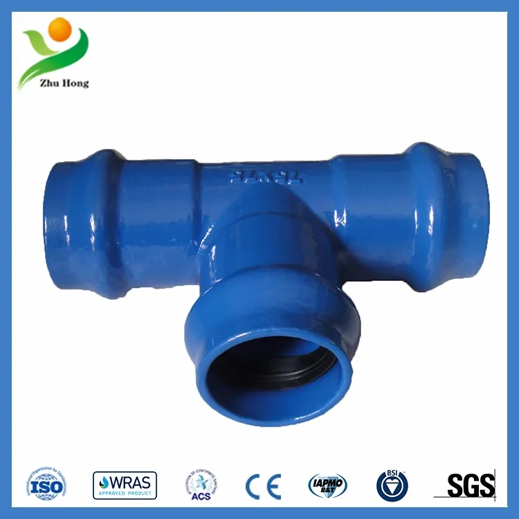 Hot Sale Ductile Iron Pvc Pipe Fitting 90 Degree Bend Double Socket ...