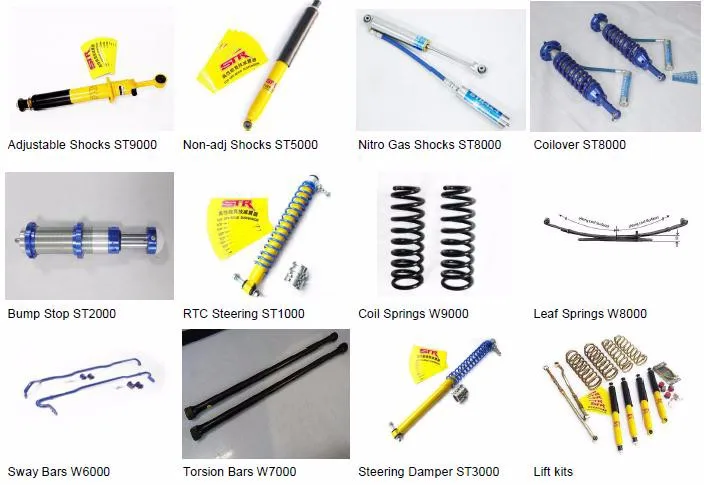 STR 4x4 Suspension Full Kits - Bypass off Road Coil over Shock Absorber ...