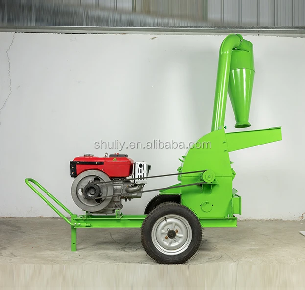 High Capacity Diesel Engine Hammer Mill for Corn Grinding