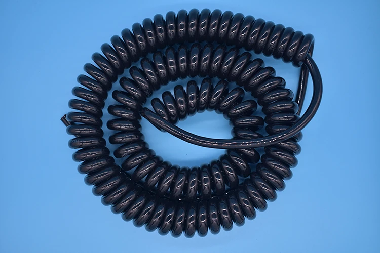 2 Core 3 Core 4 Core 5 Core 6 Core 7 Core Pvc/pu Spiral Cable,Spiral ...