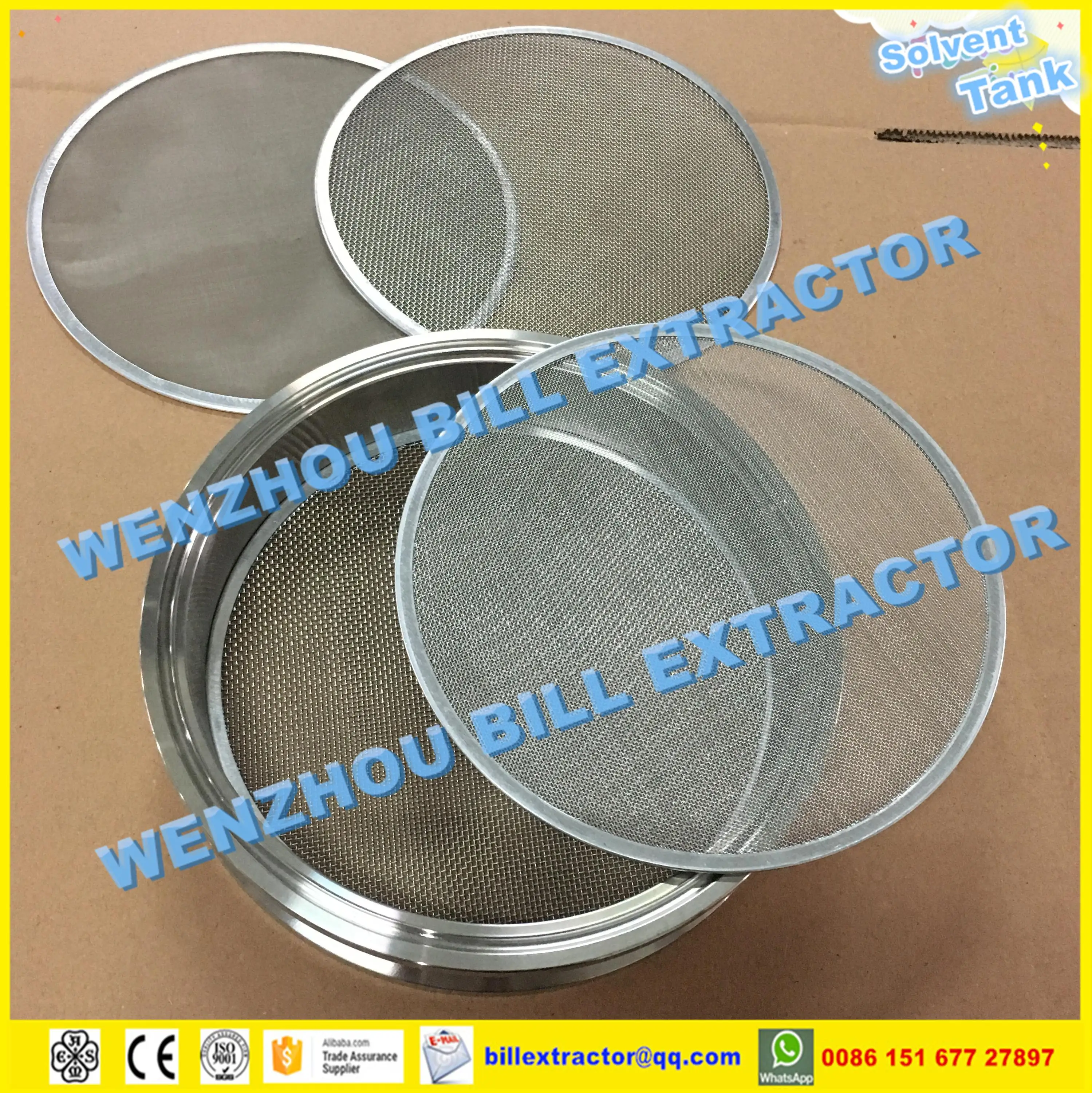 Stainless Steel 6" Filter Stack With A 10u/20u Pair Usefor Filter ...