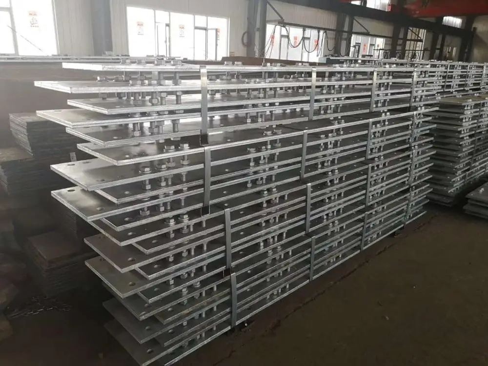 Rail Steel Sole Plate for Crane Railroad Construction
