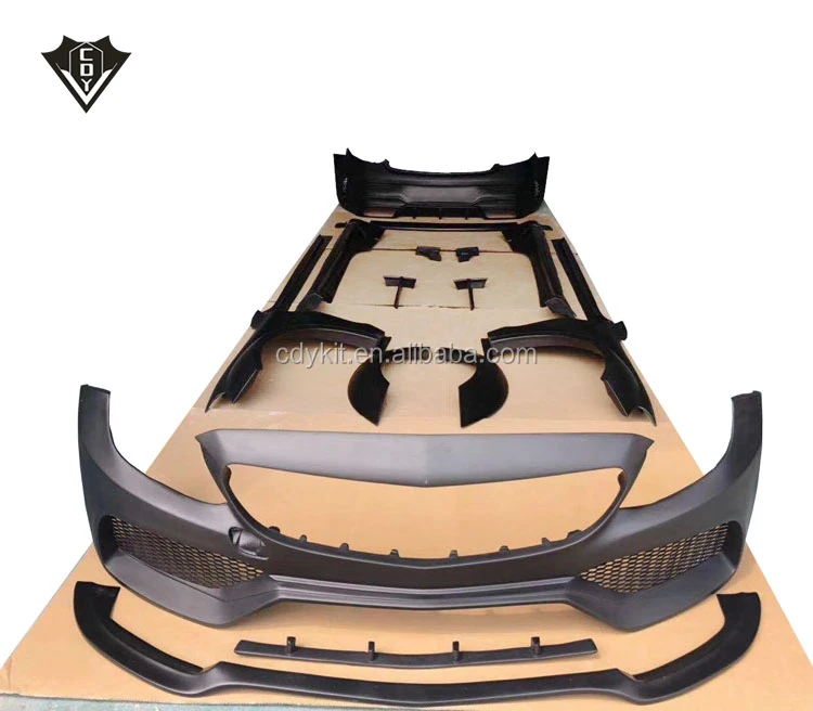 C Class W205 C63 Coupe Wide Body Kits PD Style - Cdykit