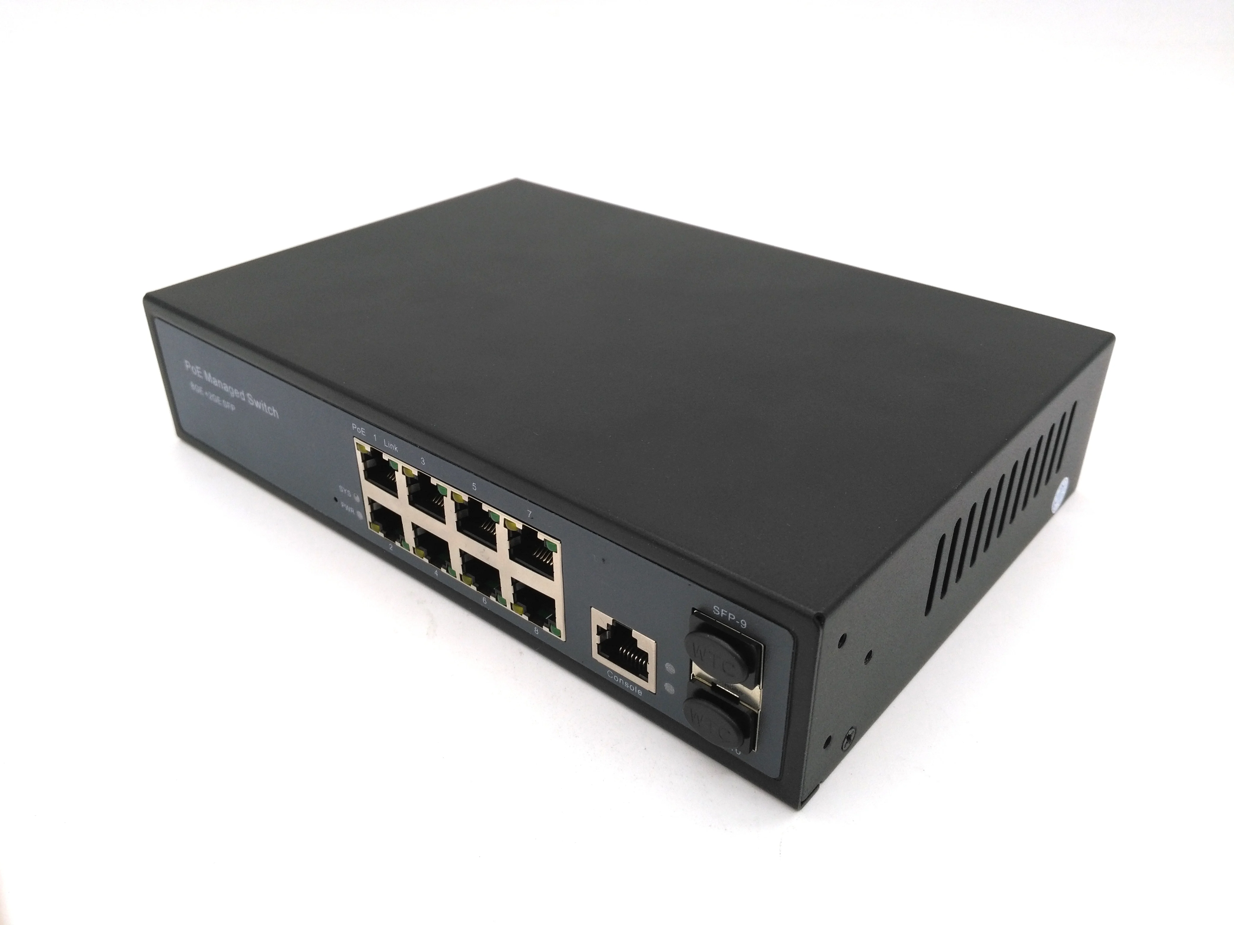 Passive Managed 8-port 10/100/1000base-t Tp 2-port 1000base Sfp 8 Port ...