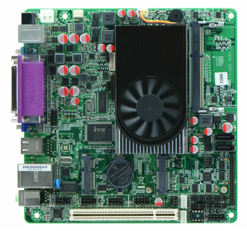 Atom D2550 Or N2800 Cpu1.86ghz Dual Core Embedded Mini Itx Motherboard ...