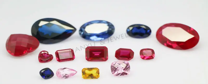 9*11mm Oval Cut Synthetic Corundum Fake Blue Sapphire - Buy Fake Blue ...